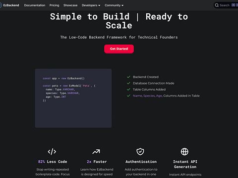 Visual Backend: An intuitive interface that revolutionises | BetaList