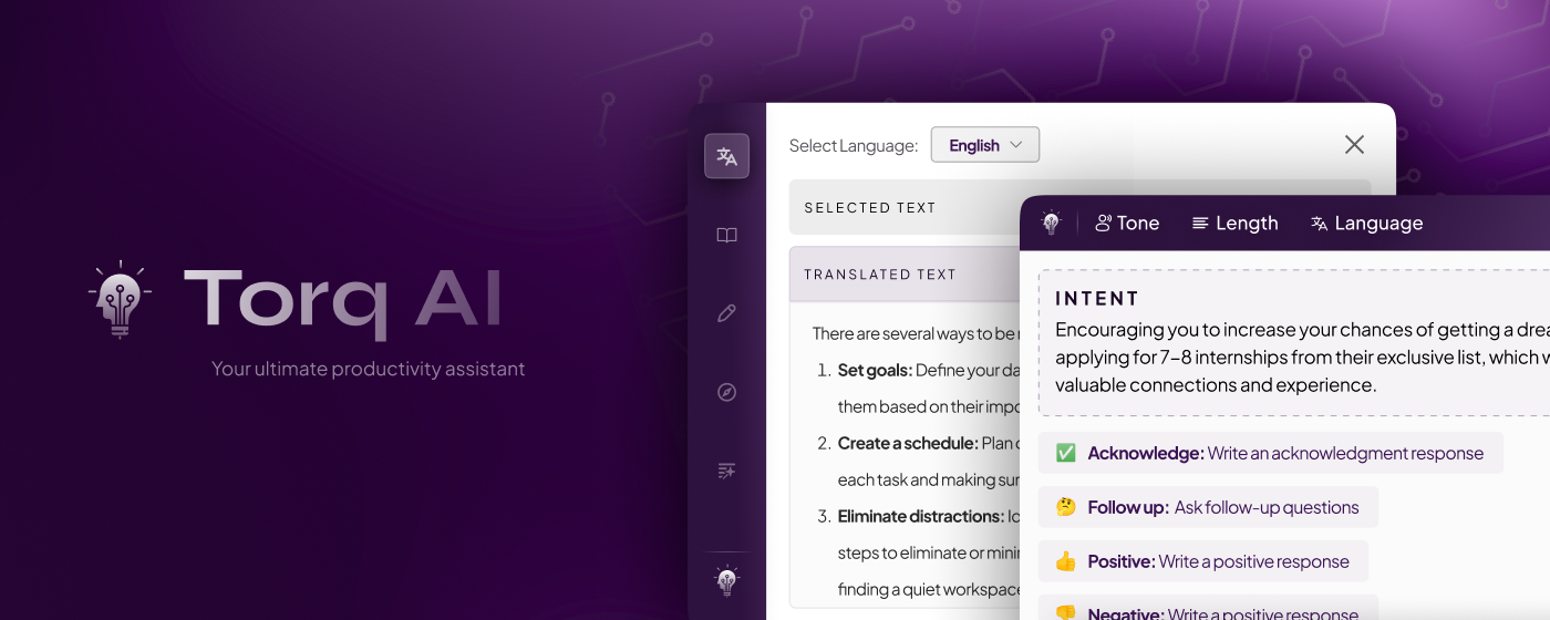 Torq AI: Your Ultimate Productivity Assistant | BetaList