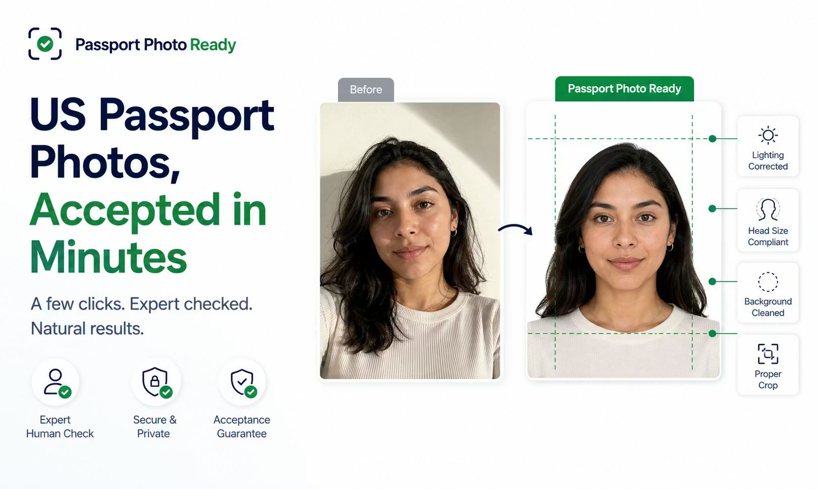 Passport Photo Ready: Perfect U.S. passport photo with | BetaList