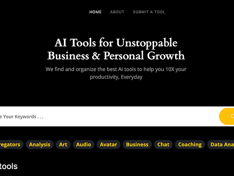 aitools.fyi: Find amazing AI tools that make your life easy | BetaList