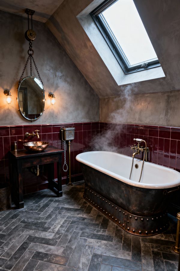 Room AI – Steampunk Bathroom Design Ideas