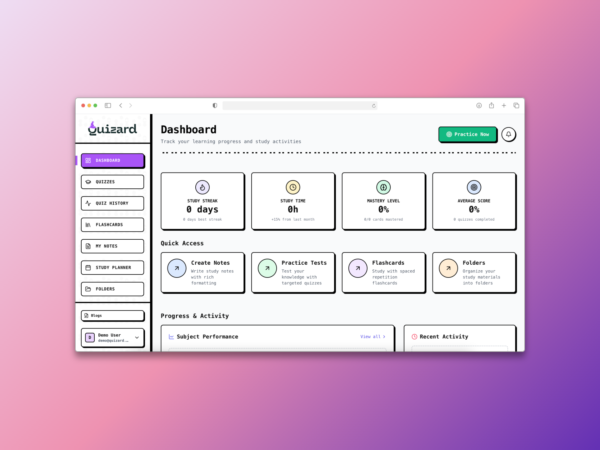 Quizard: Pass Your Exams with AI-Powered Study Tools | BetaList