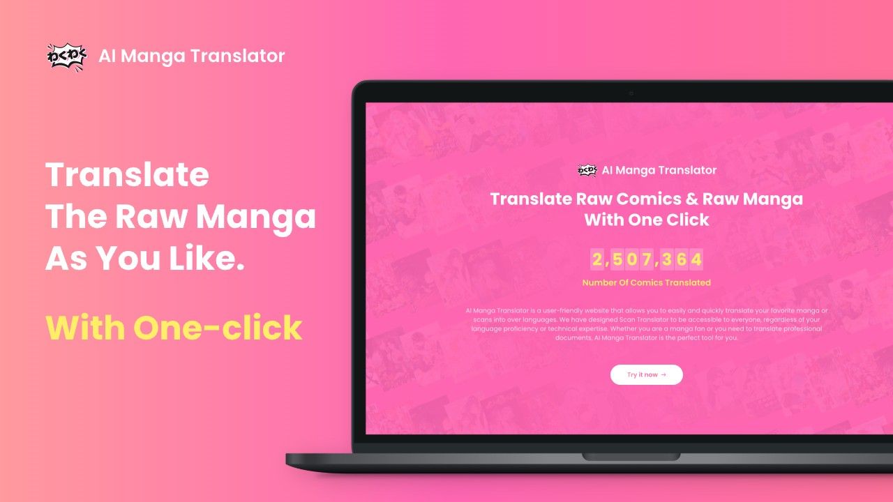 AI Manga Translator: Experience the future of manga with AI | BetaList