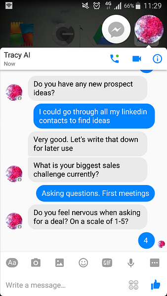 Tracy AI: Your AI Based Personal Sales Trainer Chatbot | BetaList
