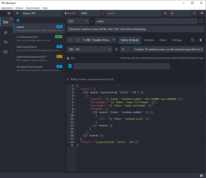 mockoon: Create mock APIs in seconds | BetaList