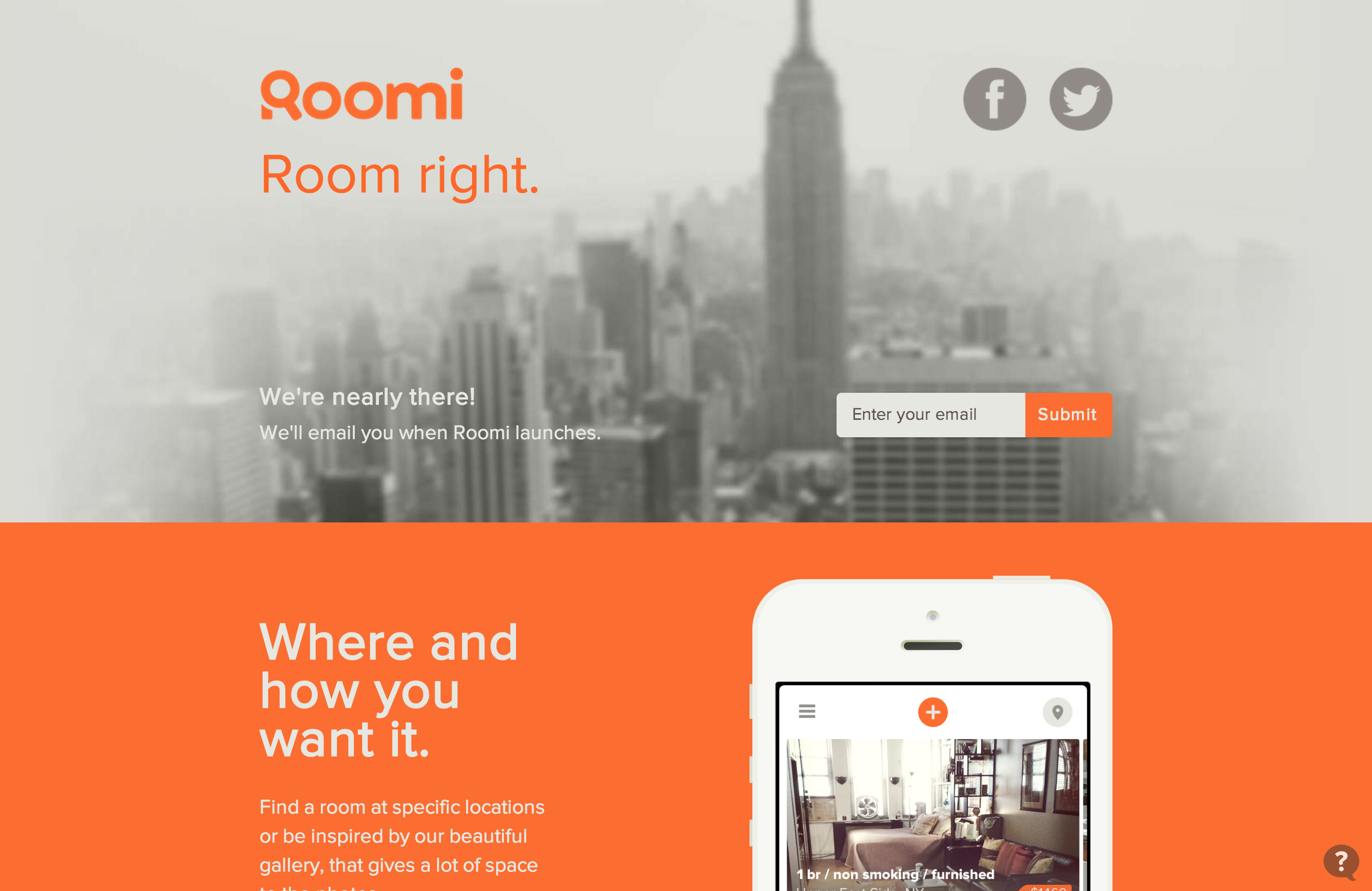 Roomi: Find the right room & the right roommate | BetaList