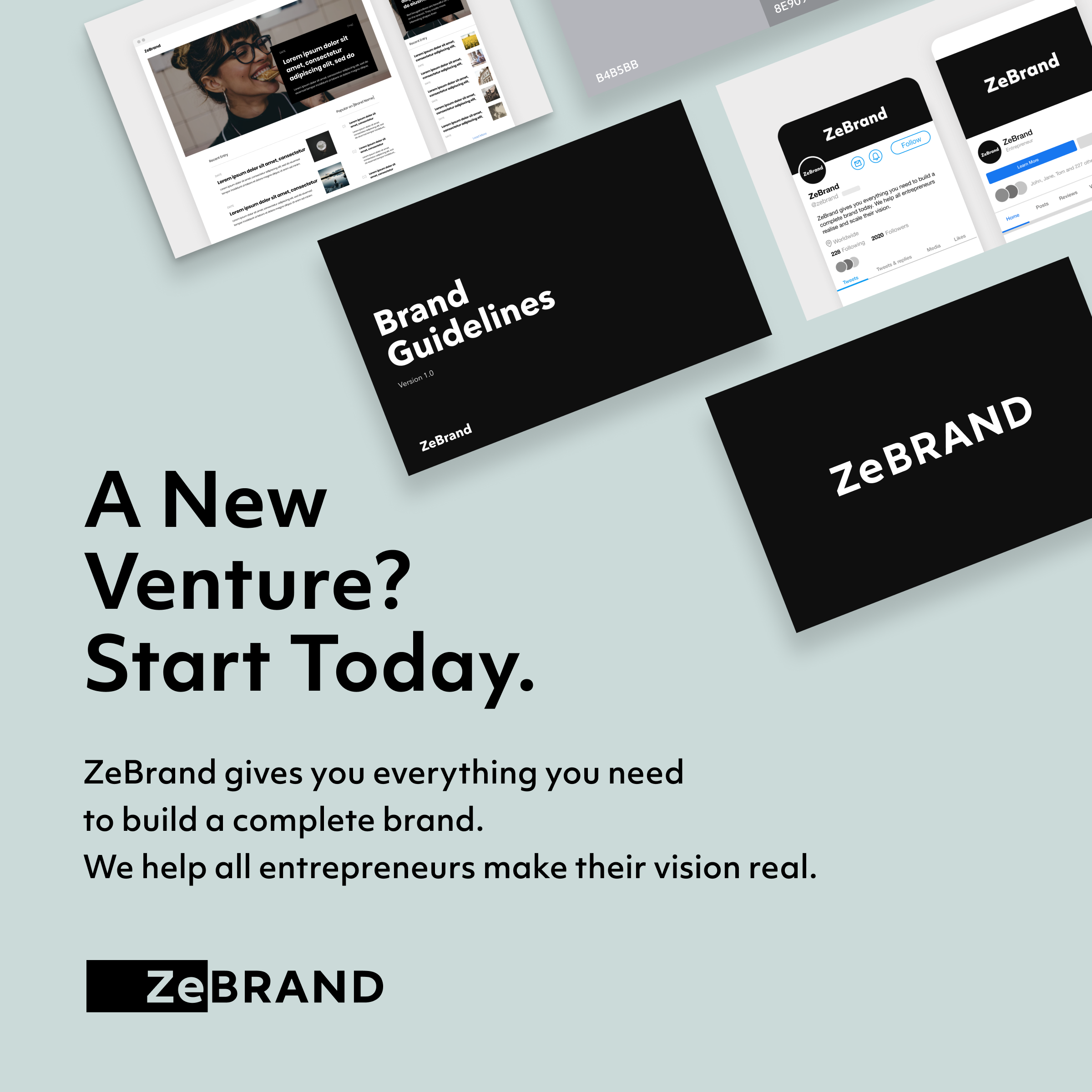 ZeBrand: An automated branding web service that makes | BetaList