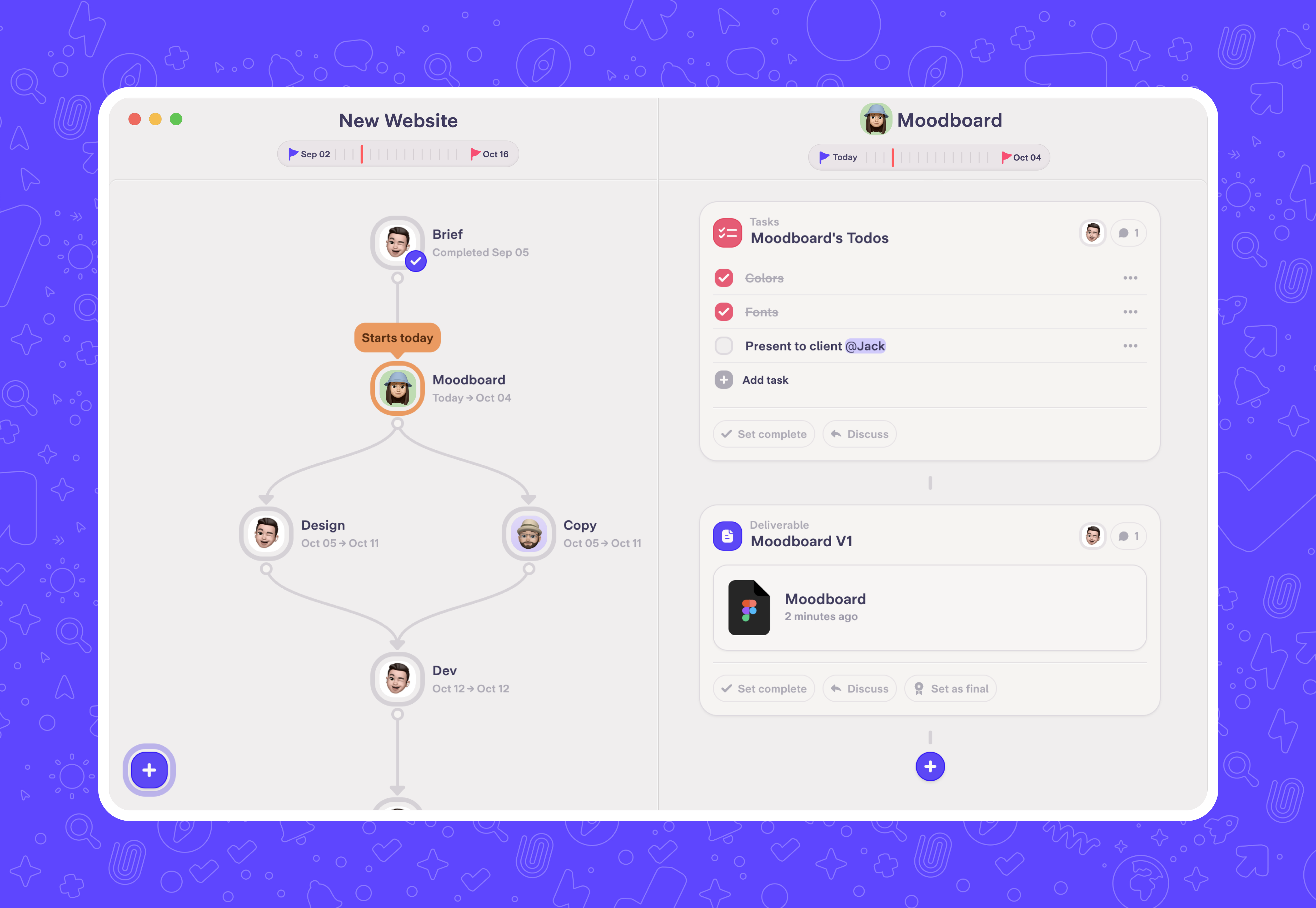 Logbook: Turn your projects into a relay race and meet your | BetaList