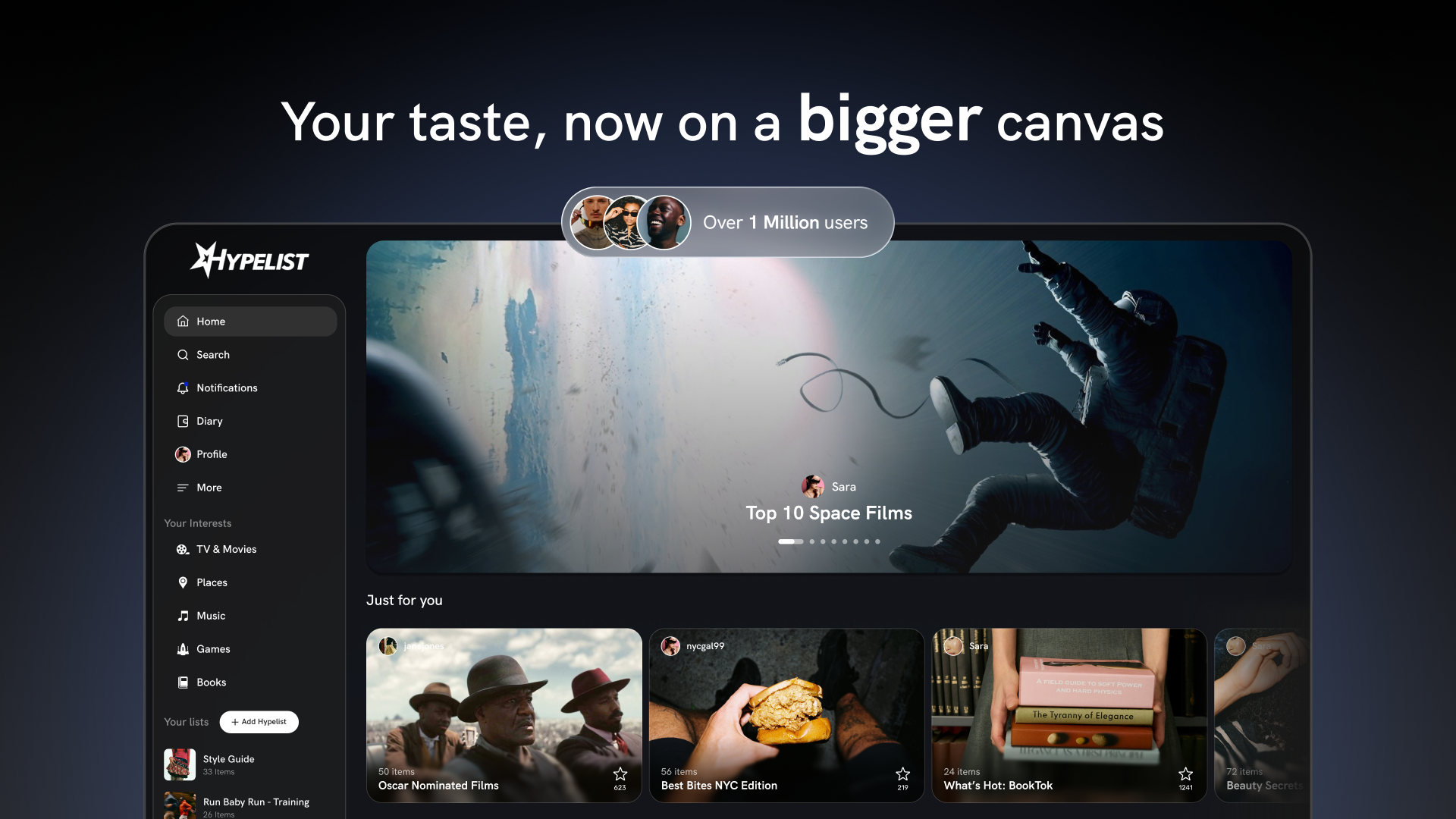 Hypelist for Web: A platform to save, organize, and explore | BetaList