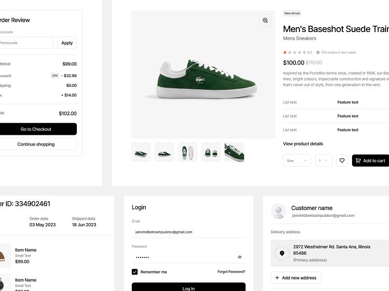 Figma E-Commerce System: Design System & UI Kit | BetaList