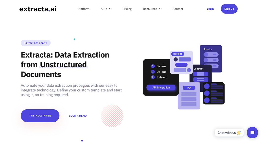 Extracta.ai: Data extraction from unstructured documents | BetaList