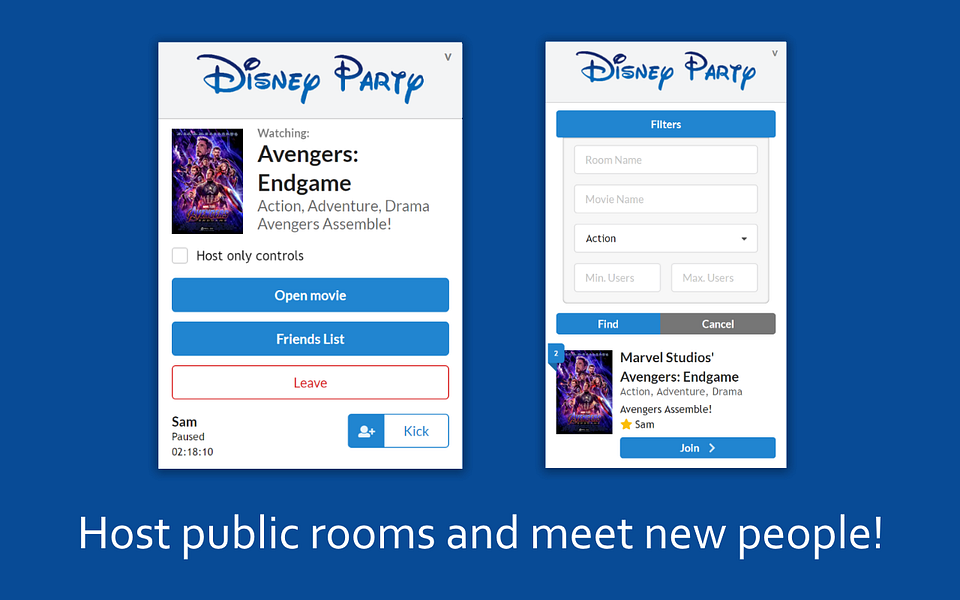 Disney Plus Party: Watch Disney Plus together | BetaList