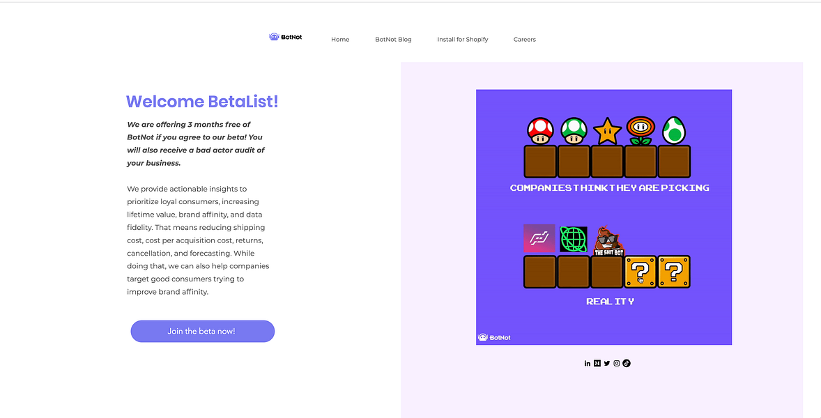 Beat the Bot: Are you faster than a bot — find out here | BetaList