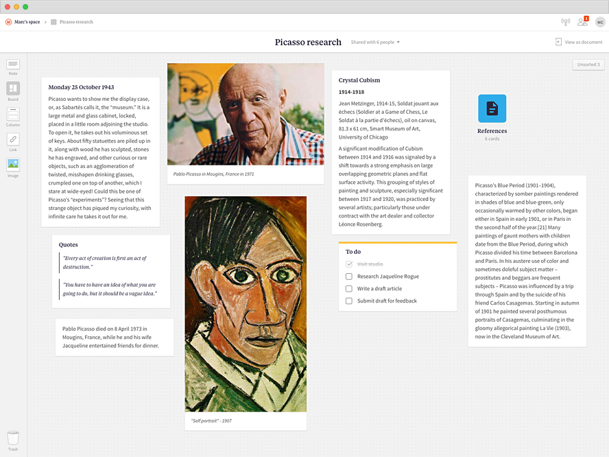 Milanote: The notes app for creative work | BetaList