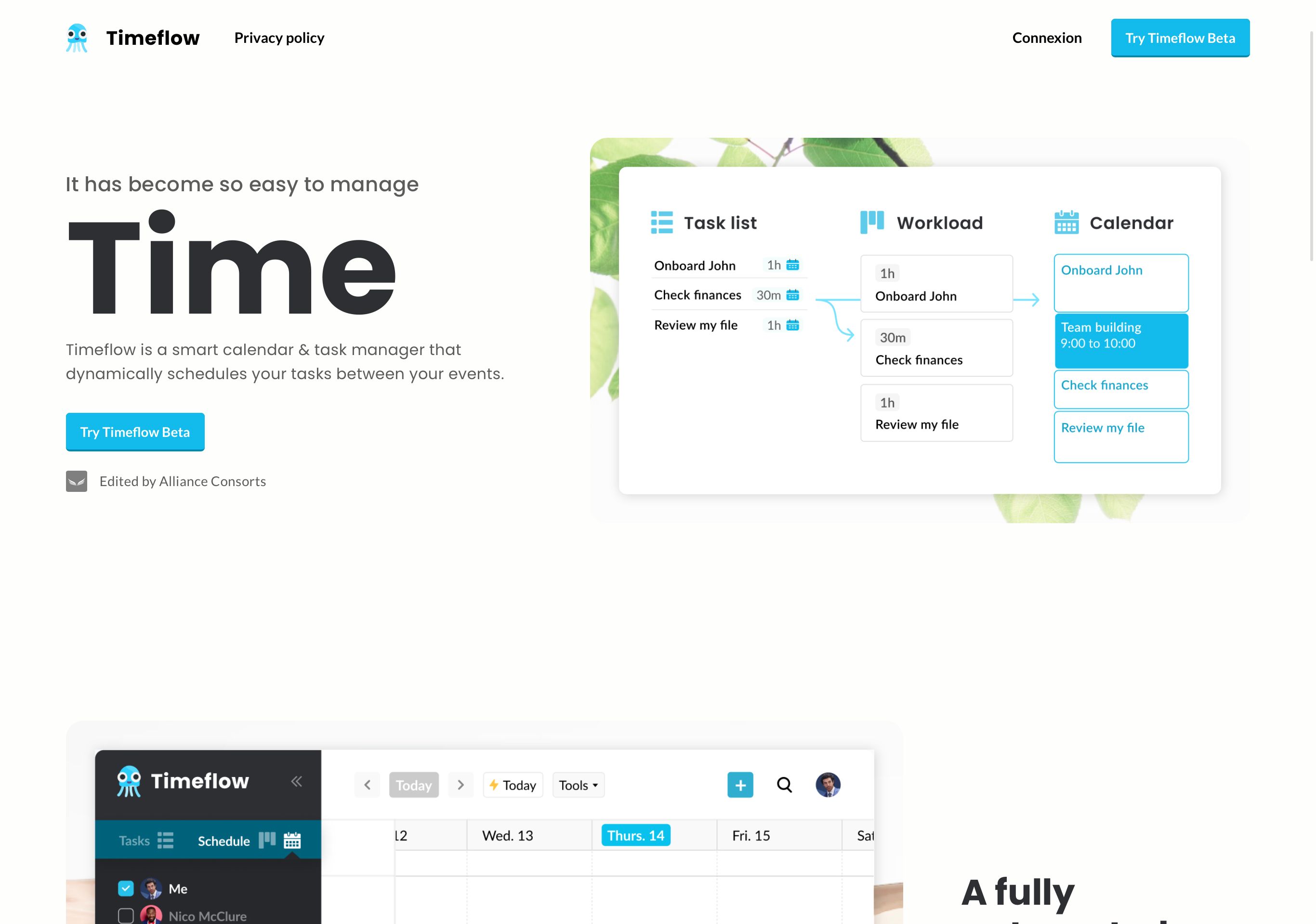 Timeflow: Enter your tasks, Timeflow will take care of your | BetaList