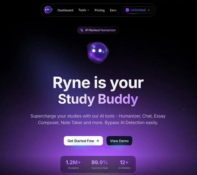 Ryne AI: Bypass AI detection effortlessly with Ryne AI Text | BetaList