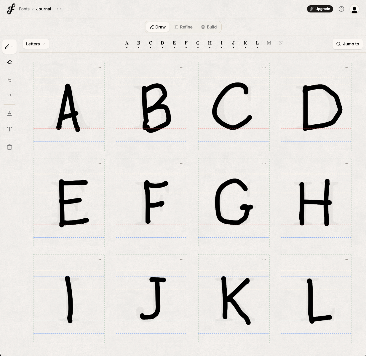 FontCraft: Turn your handwriting into a real, downloadable | BetaList
