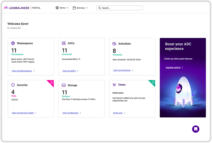 Loadbalancer ADC Portal: Manage all of your load balancers | BetaList