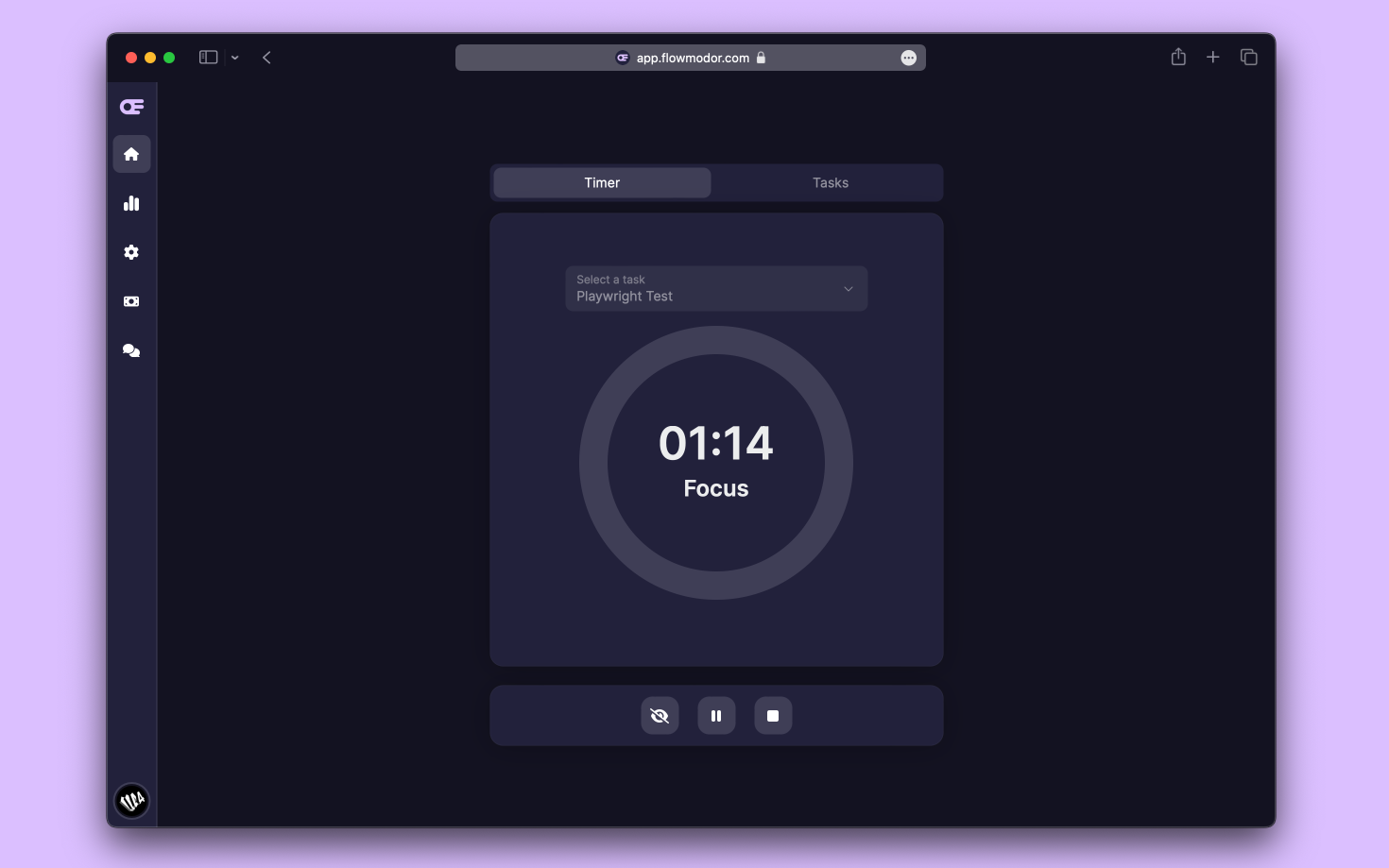 Flowmo: A flexible focus timer helping you stay in flow | BetaList