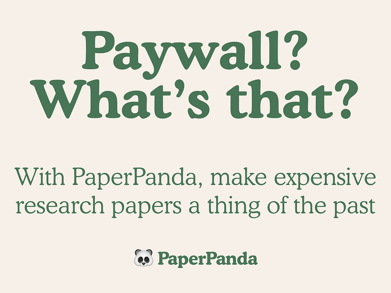PaperPanda: Access millions of research papers | BetaList