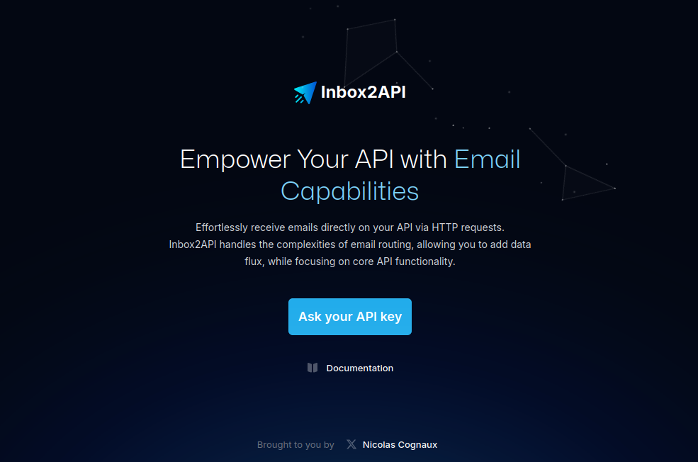 Inbox2API: Receive emails directly to your API | BetaList