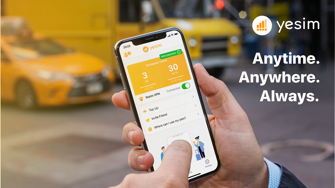 Yesim App: Mobile internet for travelers with no roaming | BetaList