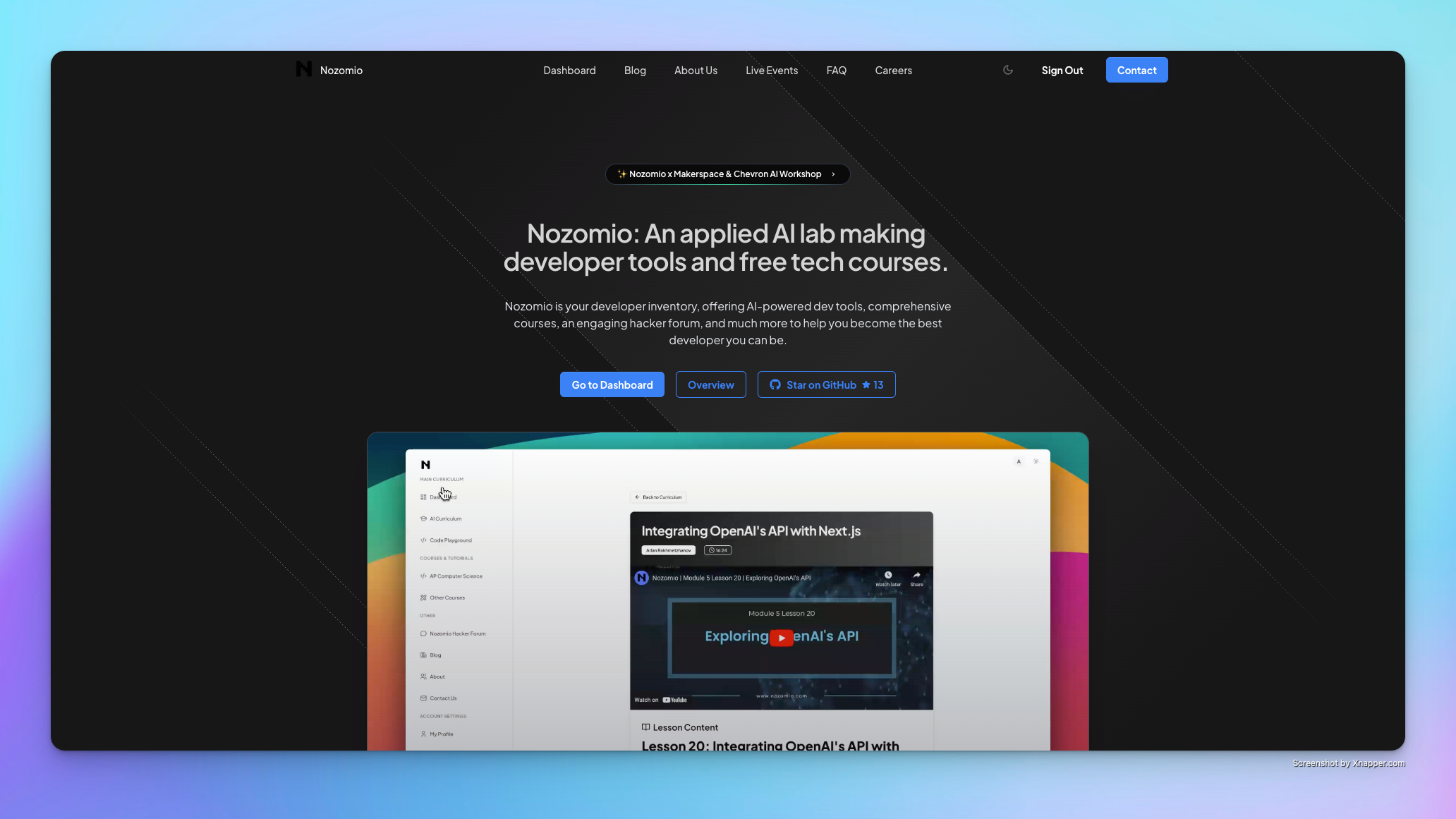 Nozomio: An applied AI lab making developer tools and free | BetaList