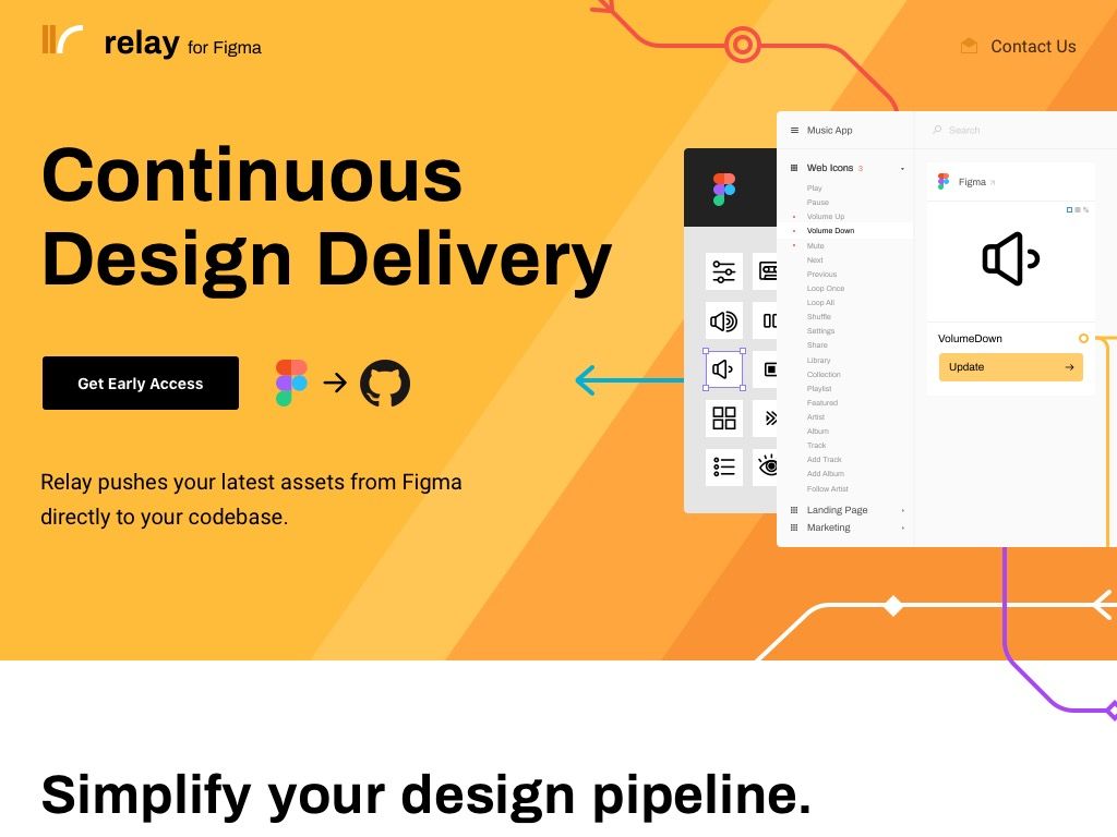 Relay for Figma: Push changes from Figma directly to Github | BetaList